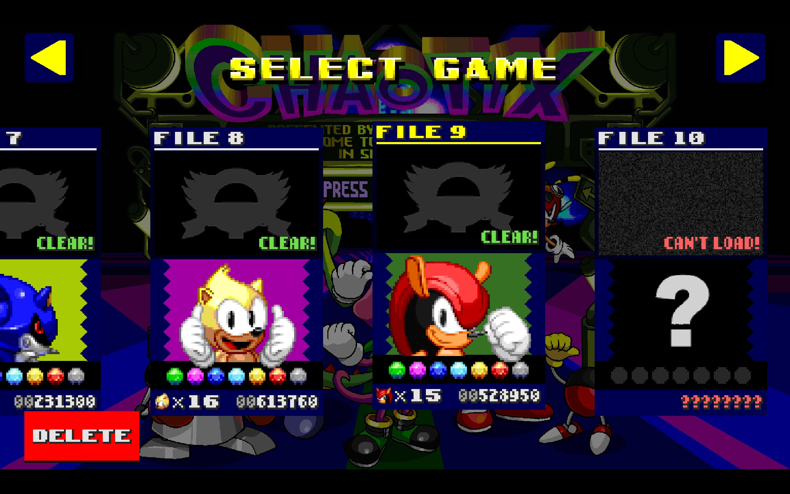 Ray And Mighty 100% Save Mod for Sonic Robo Blast 2 | SRB2 Mods