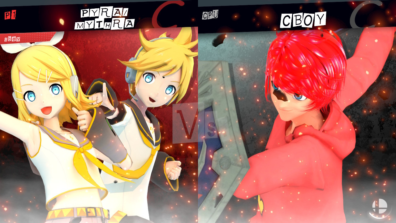 Kagamine Len + Rin (PYTHRA) Mod for Super Smash Bros. Ultimate | SSBU Mods