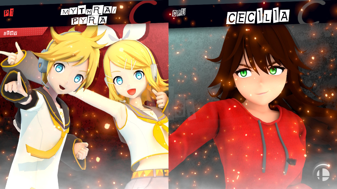 Kagamine Len + Rin (PYTHRA) Mod for Super Smash Bros. Ultimate | SSBU Mods