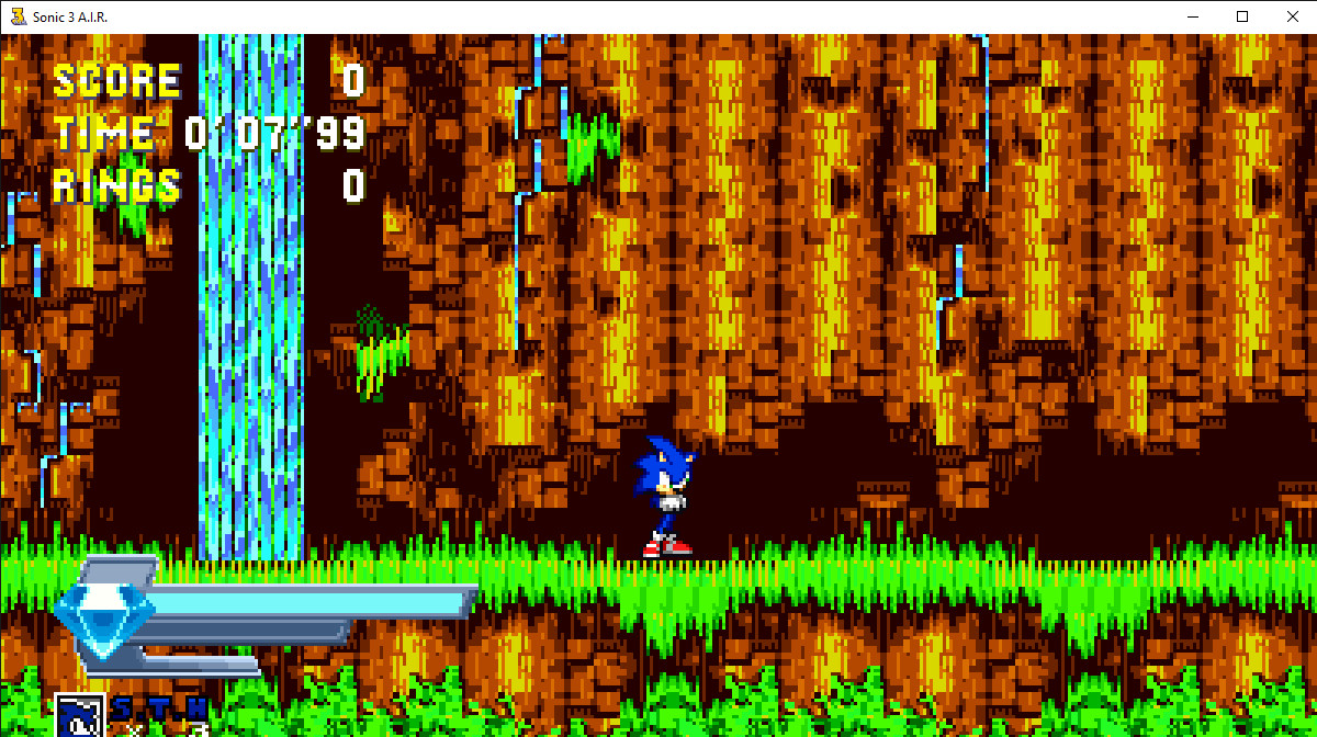RPG Sonic In Sonic 3 A.I.R Mod for Sonic 3 A.I.R. | S3AIR Mods
