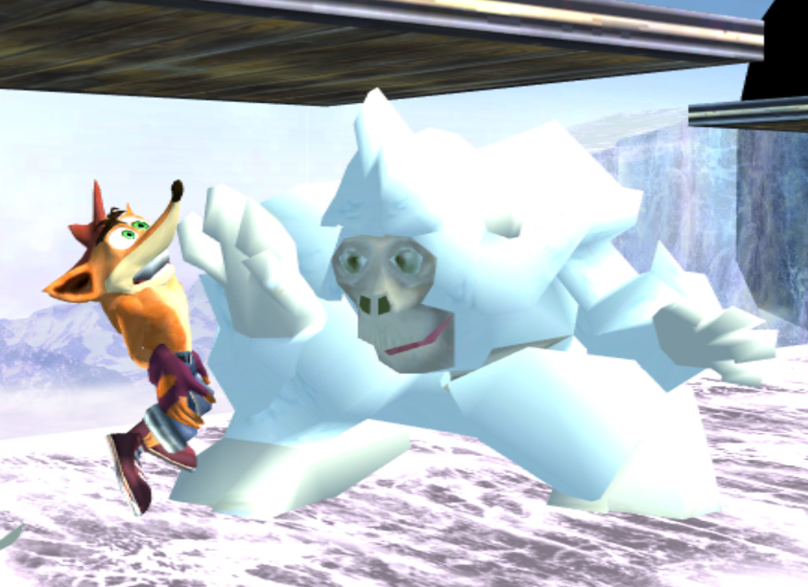 Yeti (CTTR) Over Donkey Kong Mod for Super Smash Bros. Brawl | Brawl Mods