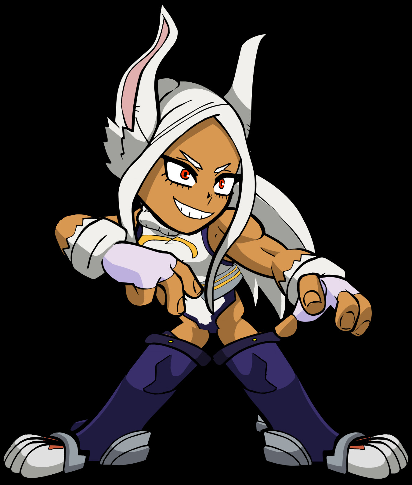 Mirko (My Hero Academia) Mod for Brawlhalla | BHalla Mods