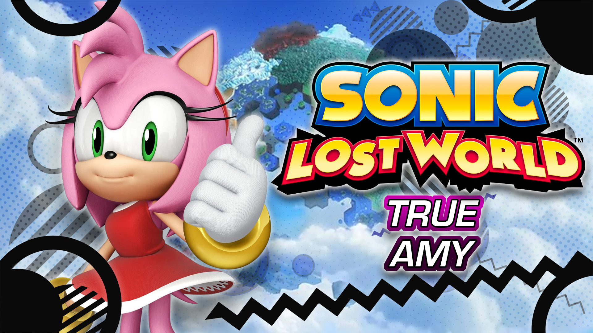 True Amy Mod for Sonic Lost World | SLW Mods