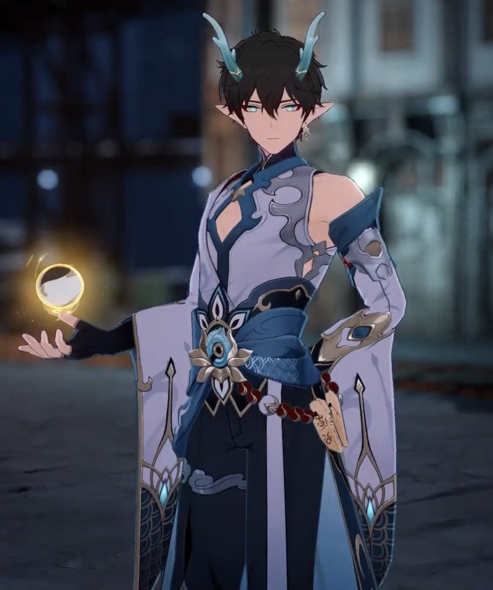 Dan heng IL w/ 4* hair Mod for Honkai Star Rail | HSR Mods