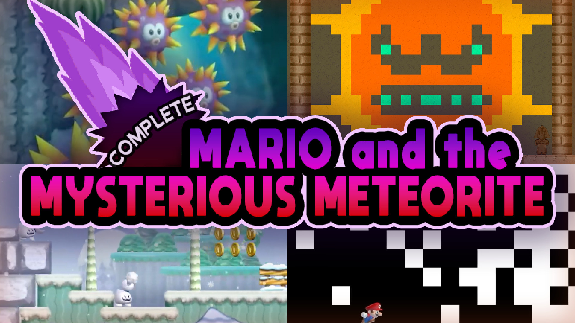 MARIO AND THE MYSTERIOUS METEORITE Mod for New Super Mario Bros. Wii ...