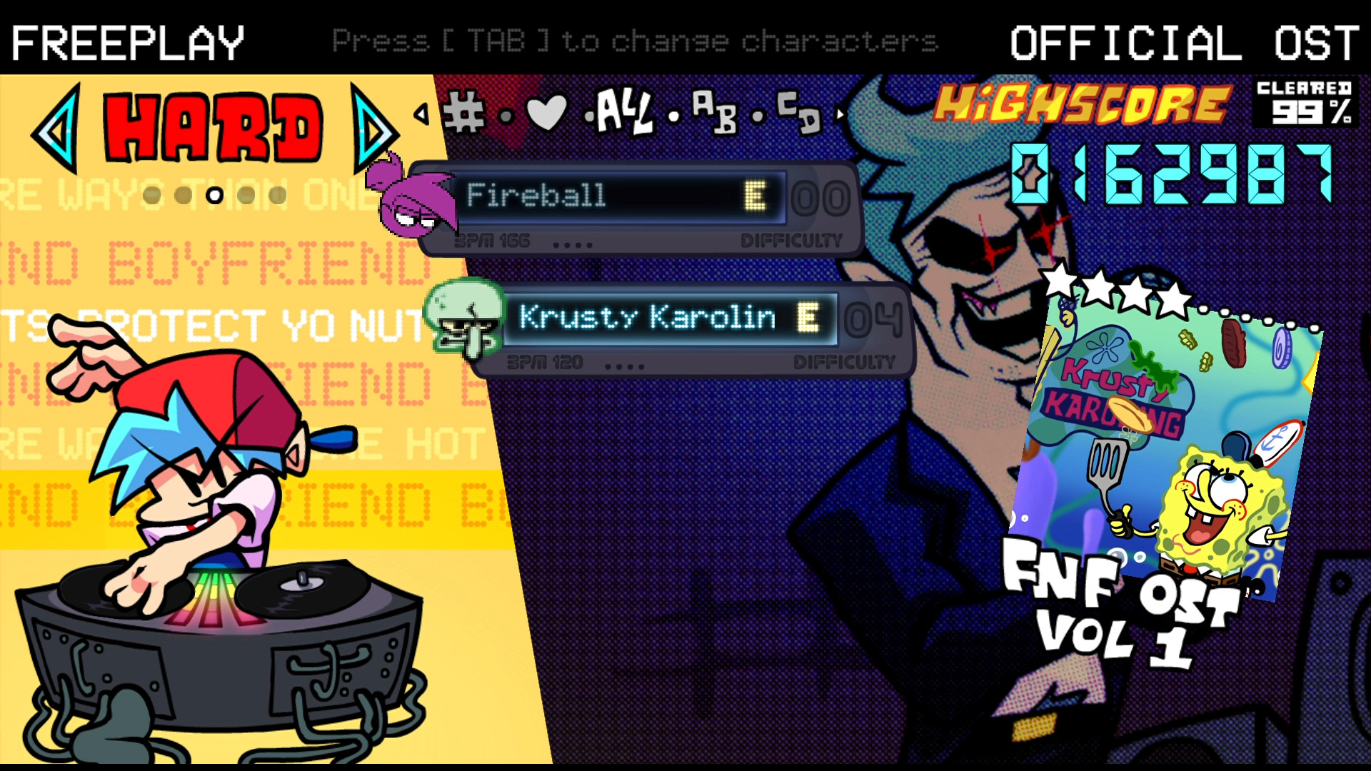 Krusty Karoling (V-Slice Port) (ENG + ESP) Mod for Friday Night Funkin' | FNF Mods