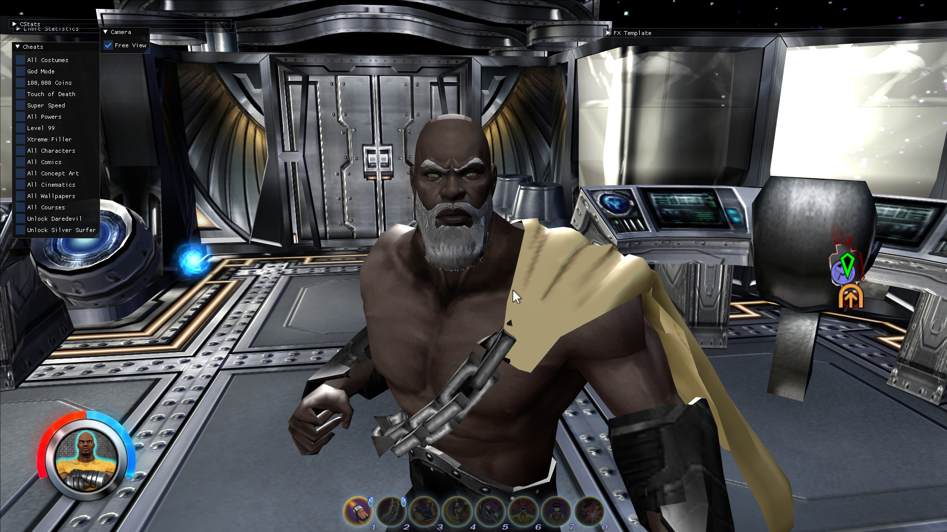 Timeless Power Man (Luke Cage) Mod for Marvel: Ultimate Alliance | MUA Mods