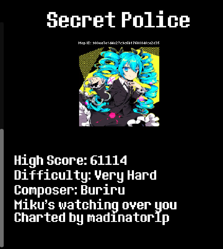 Hatsune Miku Secret Police - Buriru Mod for Deltarune: Lightners Live ...