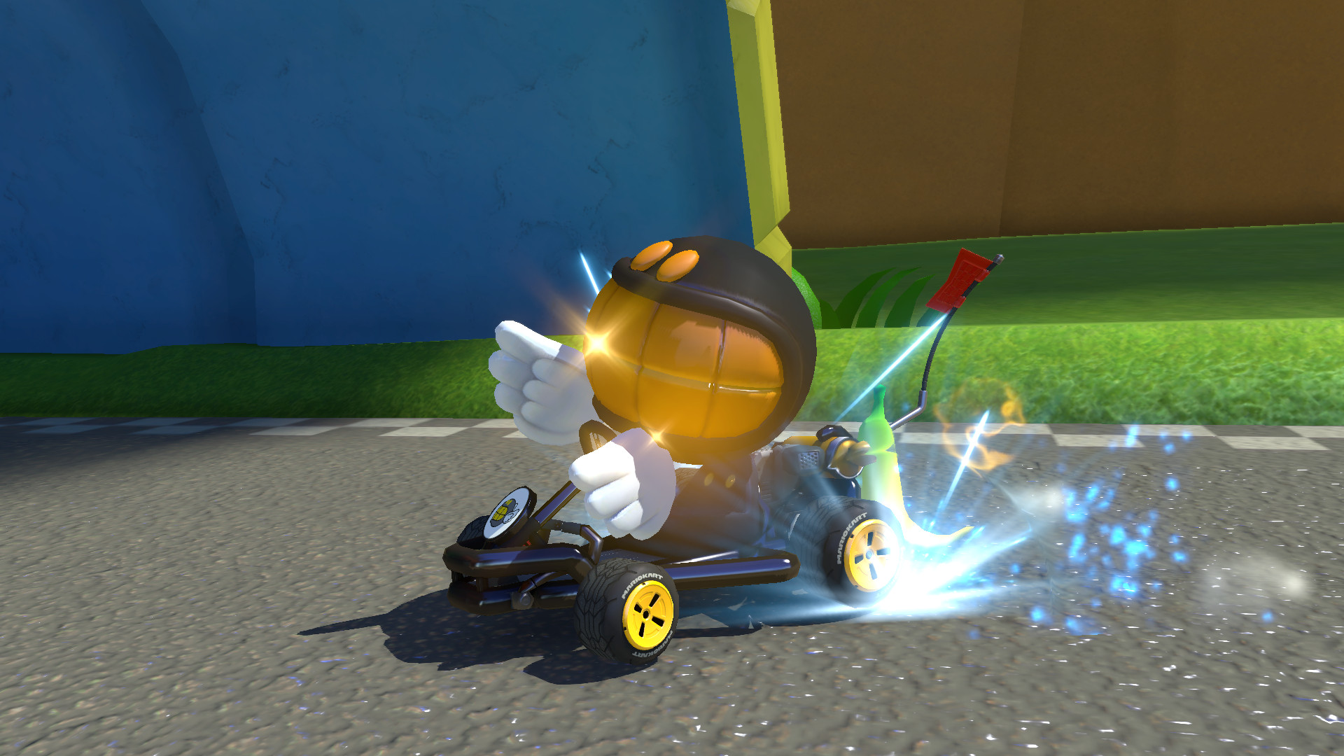 Gnawsher (Over King Boo) Mod for Mario Kart 8 Deluxe | MK8D Mods