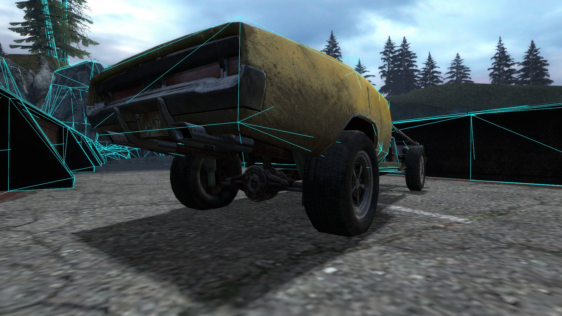 Accurate Muscle Car Collision Mod for Half-Life 2 | HL2 Mods