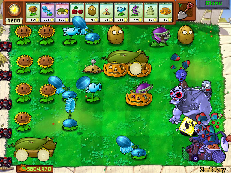 Pvz survival (Alpha 1.2) Mod for Plants vs. Zombies | PVZ Mods