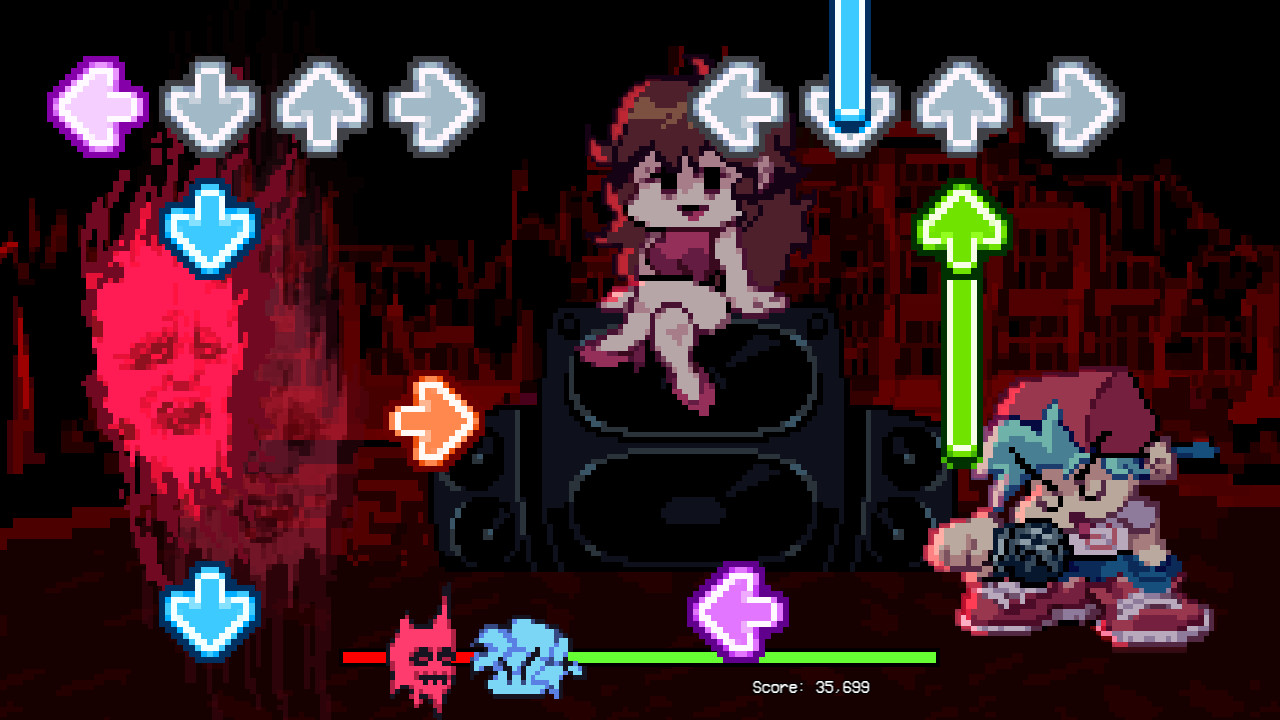 FNF: Sexy Background Pack Mod for Friday Night Funkin' | FNF Mods