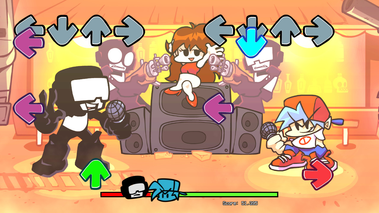 FNF: Sexy Background Pack Mod for Friday Night Funkin' | FNF Mods