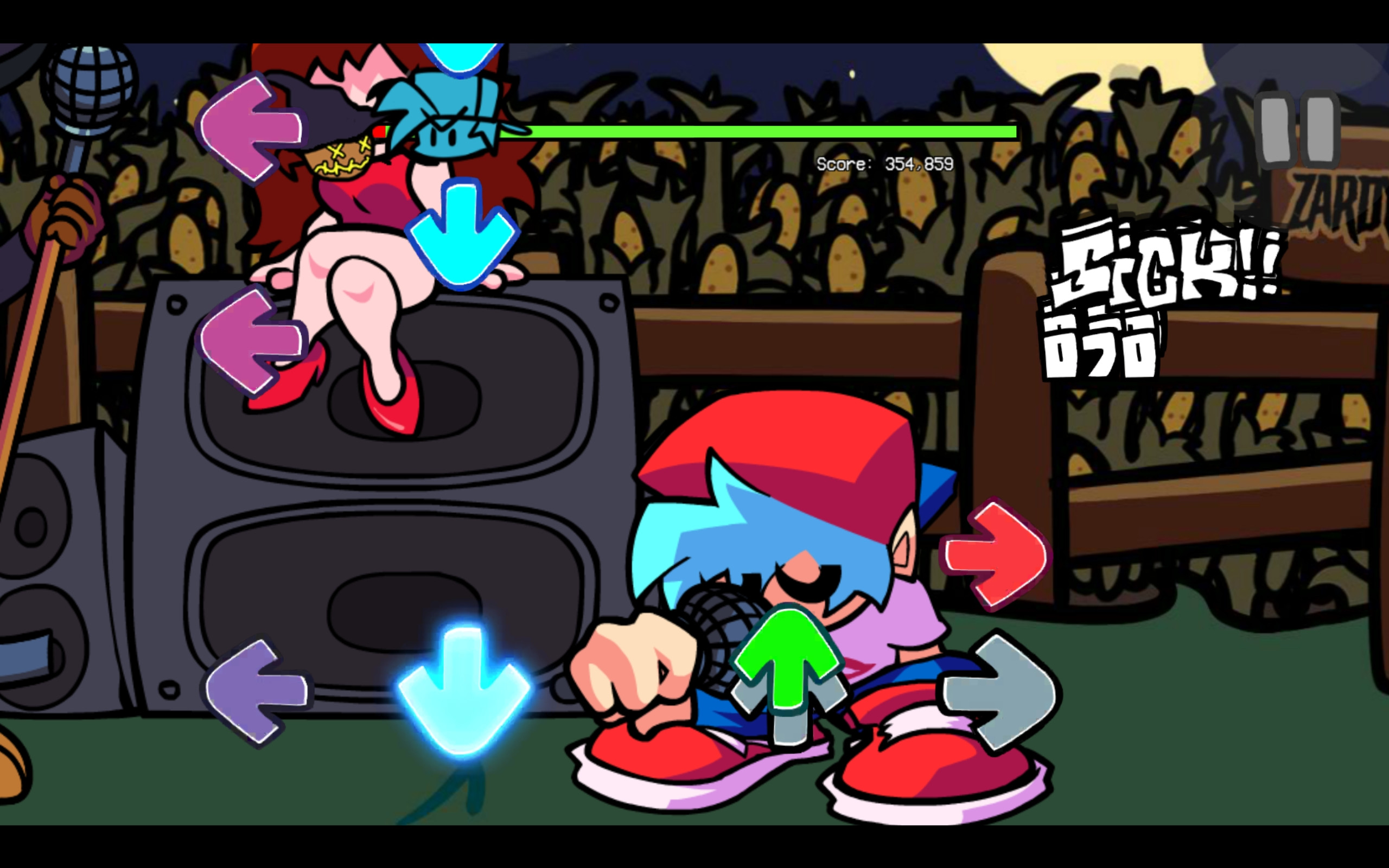 recolor of fnf polished sprites of my oc Mod for Friday Night Funkin ...