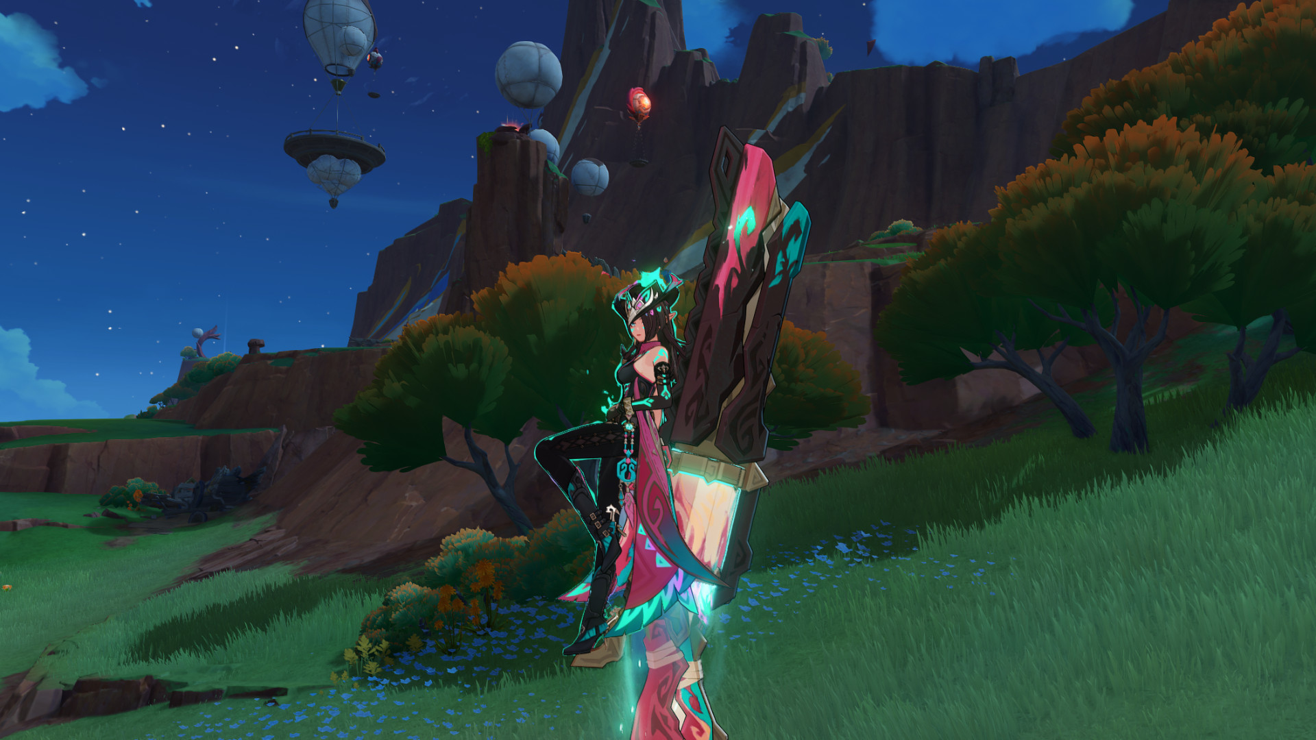 Blossom Chasca gun and glider Mod for Genshin Impact | GI Mods