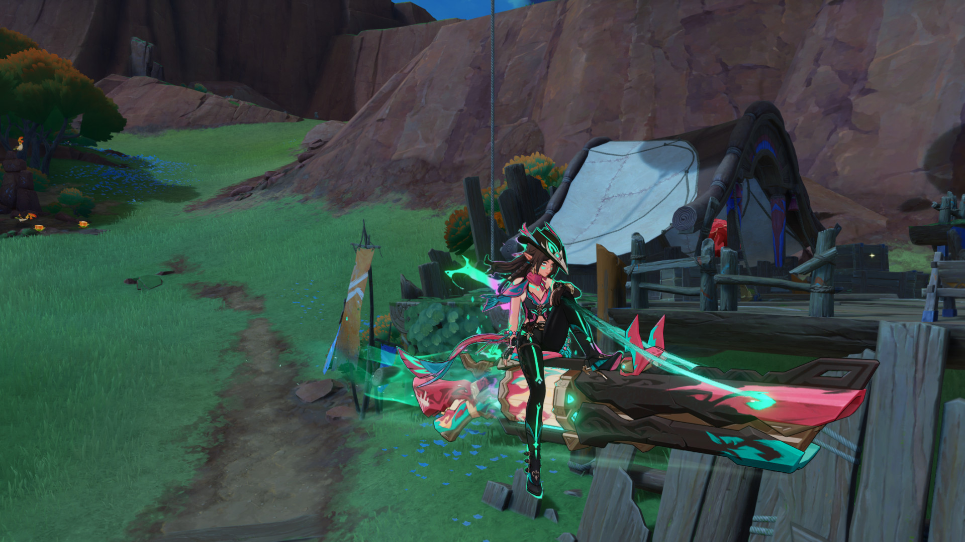 Blossom Chasca gun and glider Mod for Genshin Impact | GI Mods