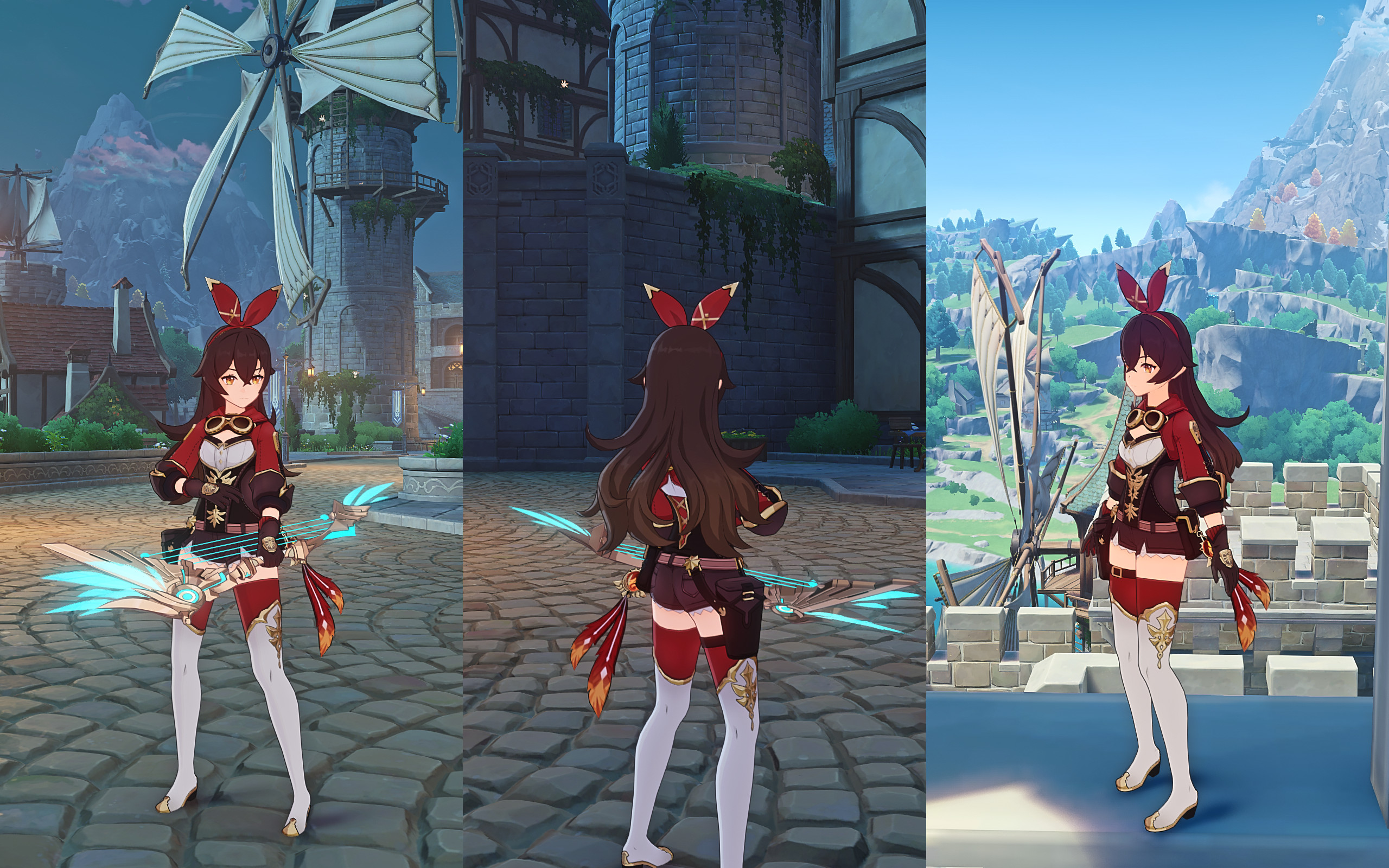 CN Amber with OG Amber colors Mod for Genshin Impact | GI Mods