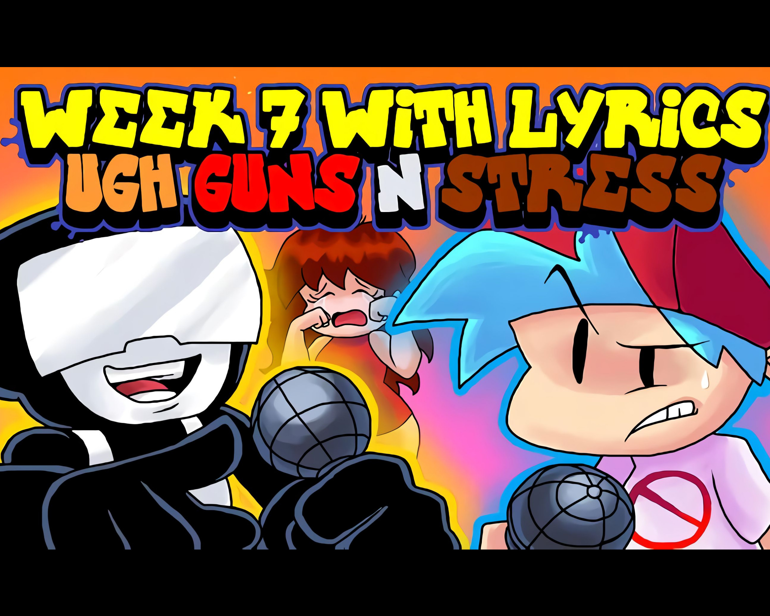 tankman WITH LYRICS Mod for Friday Night Funkin' | FNF Mods