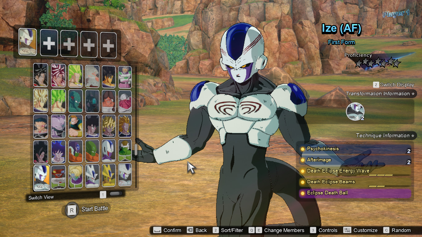 Ize (Dragon Ball AF) Mod for Dragon Ball: Sparking! ZERO | DBSZ Mods