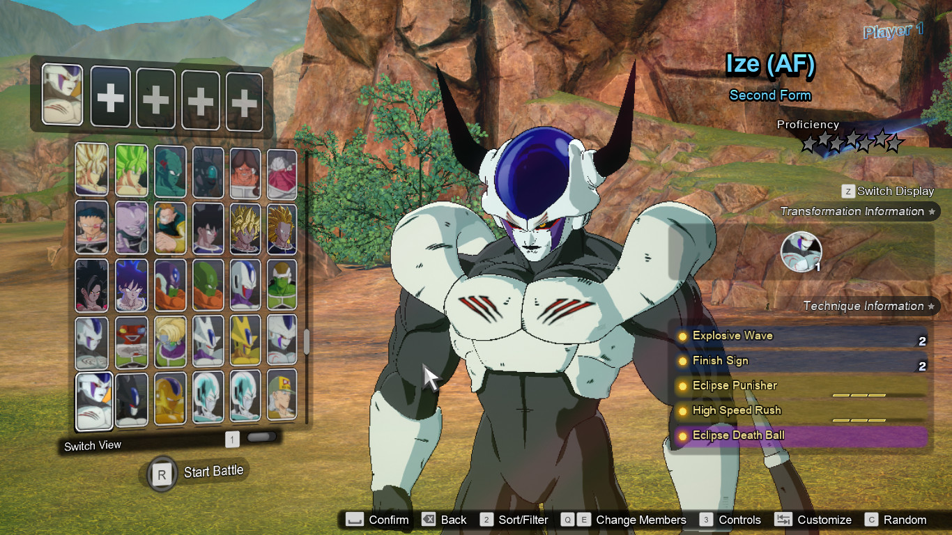 Ize (Dragon Ball AF) Mod for Dragon Ball: Sparking! ZERO | DBSZ Mods