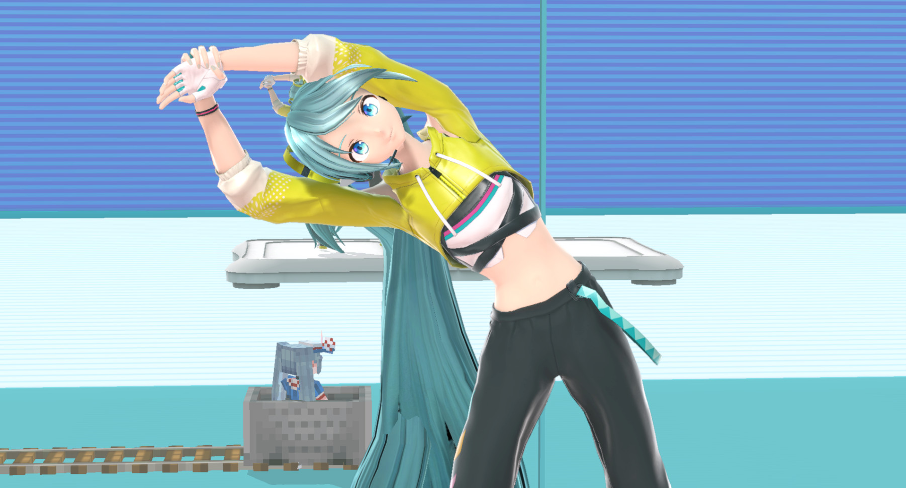 Hatsune Miku (Fitness Boxing) Mod for Super Smash Bros. Ultimate | SSBU ...