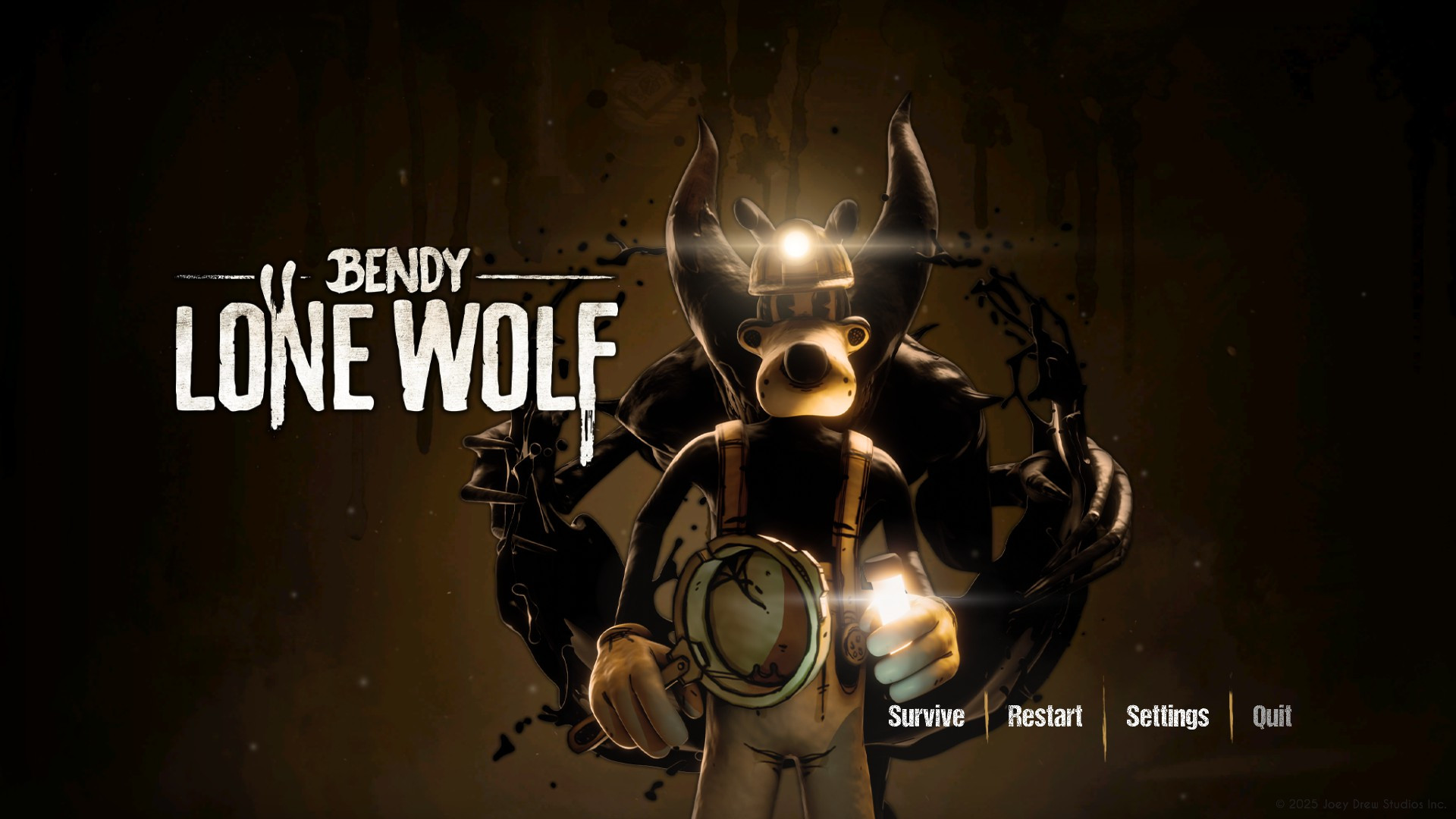 Lone Wolf Main Menu - Promo image version Mod for Bendy: Lone Wolf | B ...