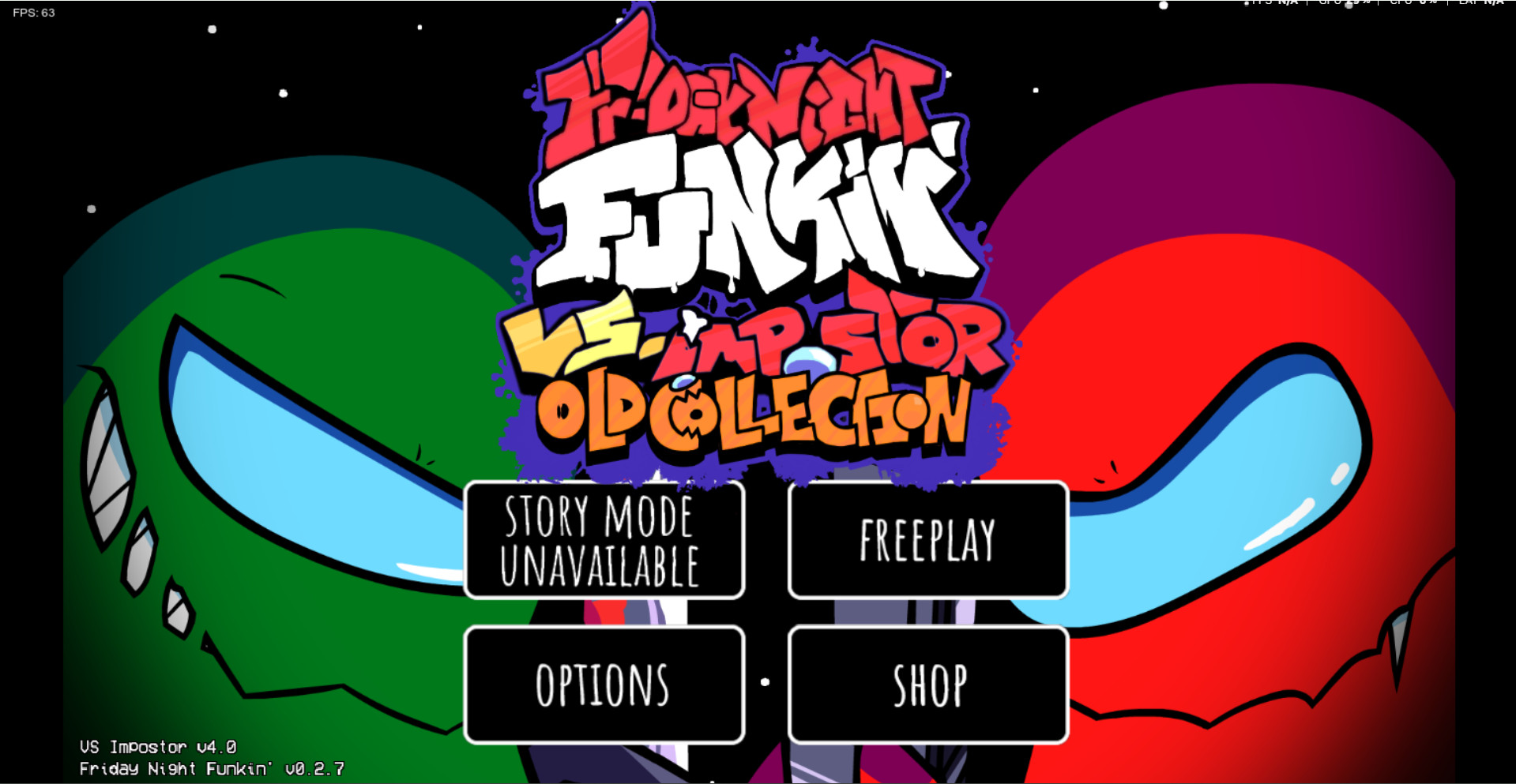 Vs Impostor v4 Old Collection PLUS! Mod for Friday Night Funkin' | FNF Mods