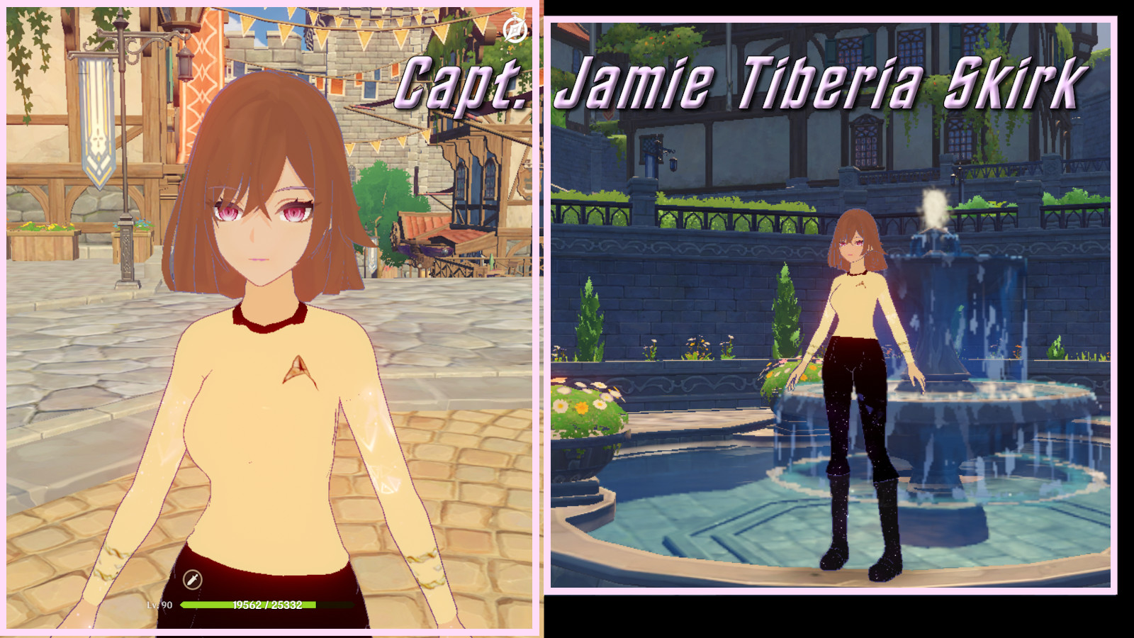 Skirk as Capt. Kirk Mod for Genshin Impact | GI Mods