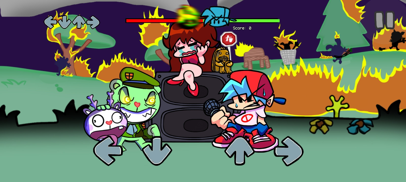 flippy 4k Mod for Friday Night Funkin' | FNF Mods