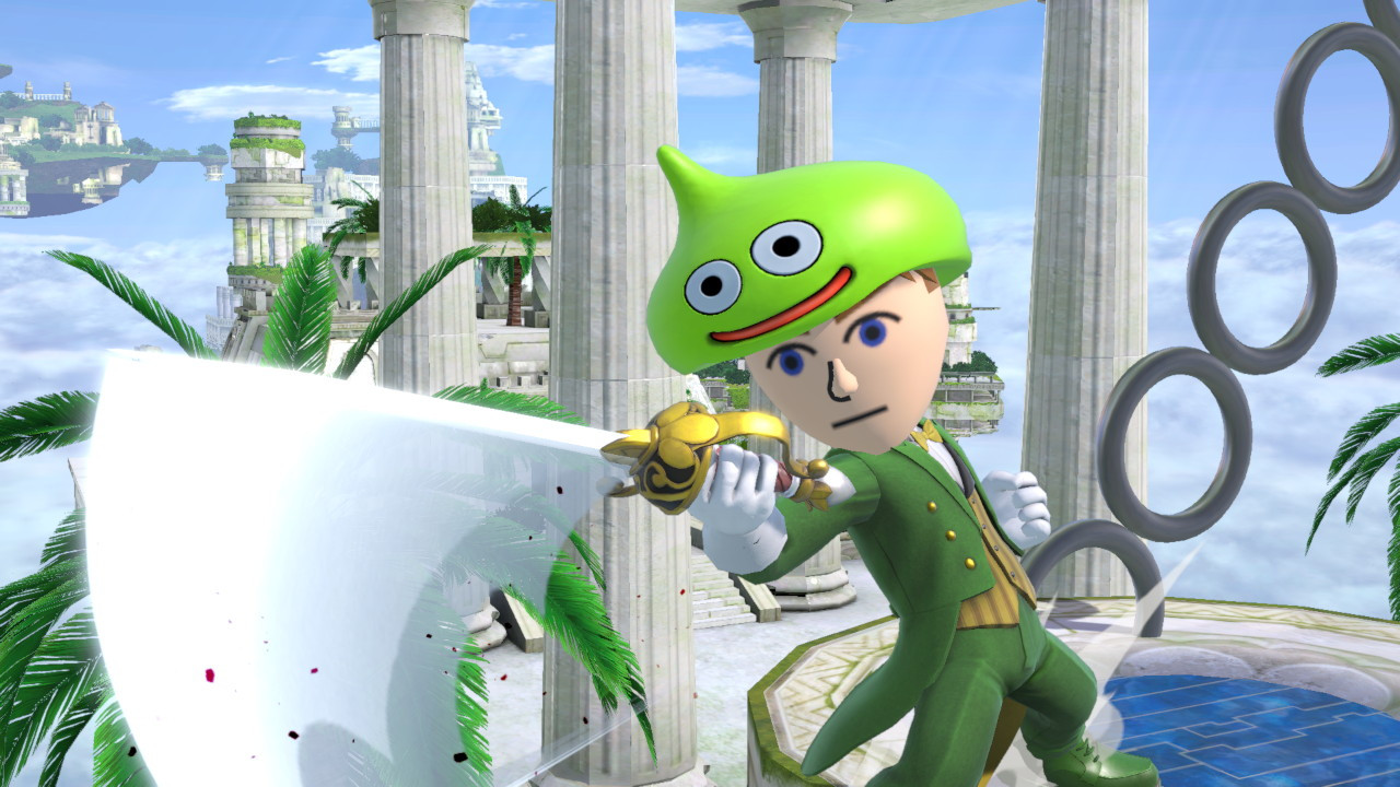 Slime Mii Hat Recolors Mod for Super Smash Bros. Ultimate | SSBU Mods
