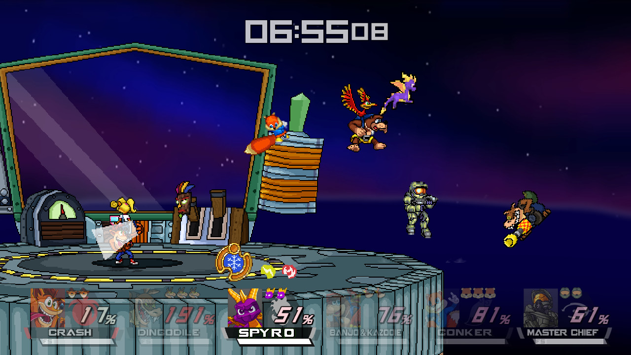 Time Twister: Crash Bandicoot Warped (9.5/CMC+) Mod for Super Smash ...