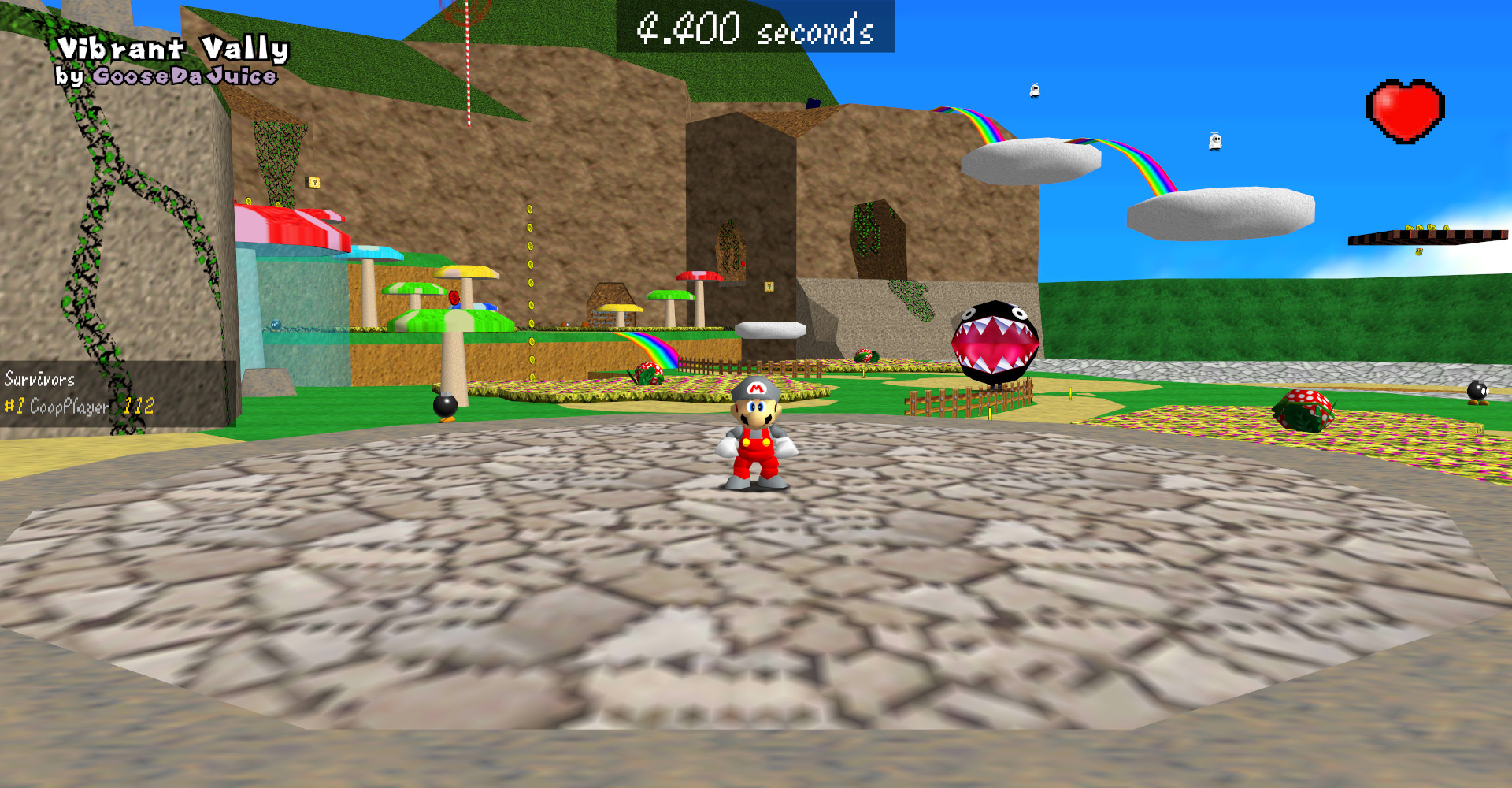 Flood Romhack (compatible with 100 romhacks) Mod for Super Mario 64 Co ...