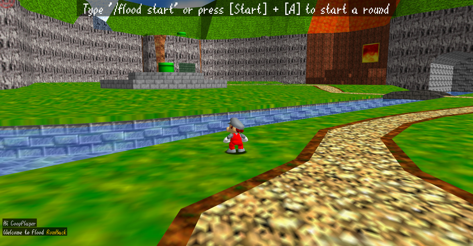 Flood Romhack (compatible with 100 romhacks) Mod for Super Mario 64 Co ...