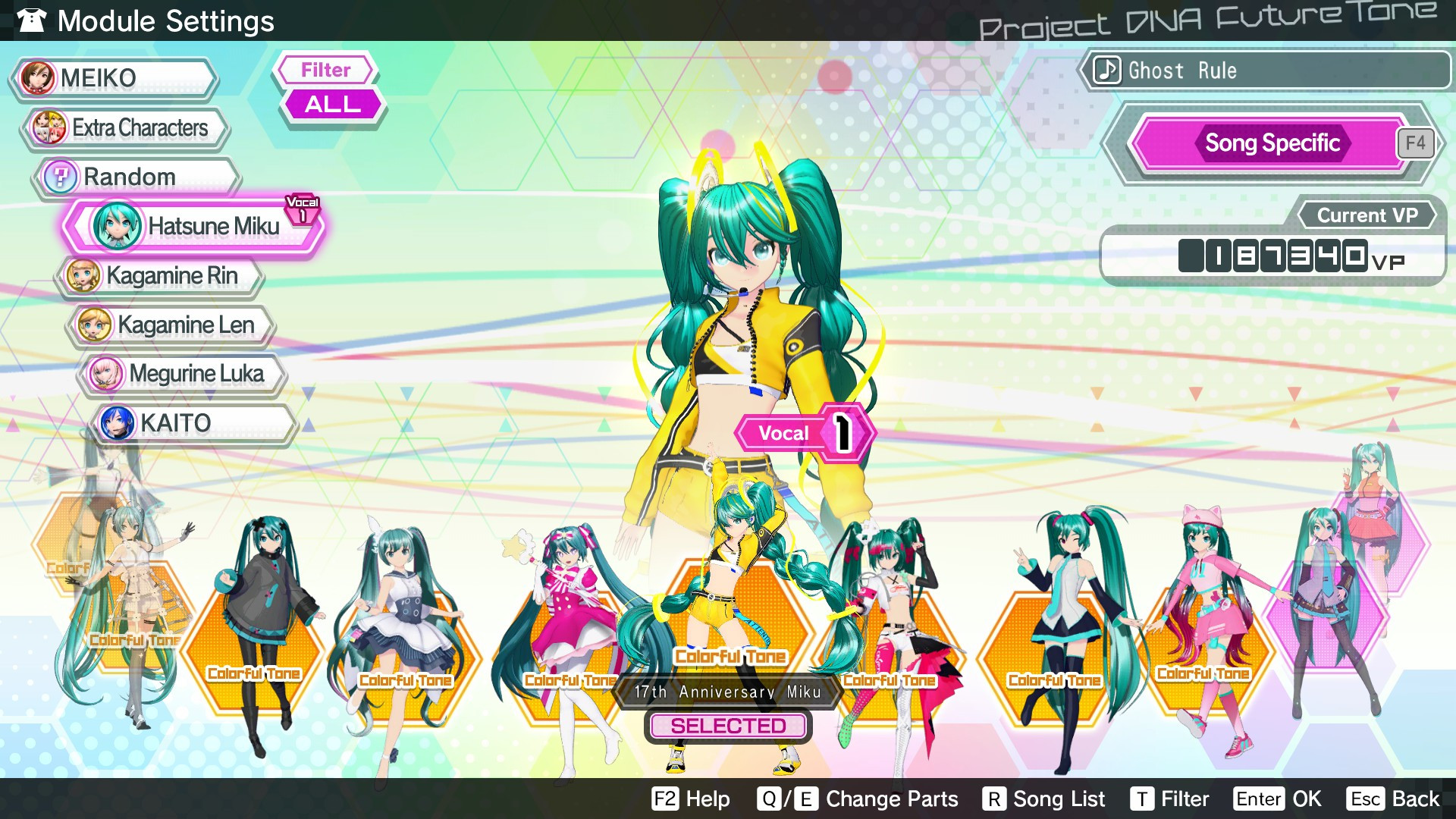 17th Anniversary Miku Mod for Hatsune Miku: Project DIVA Mega Mix+ ...