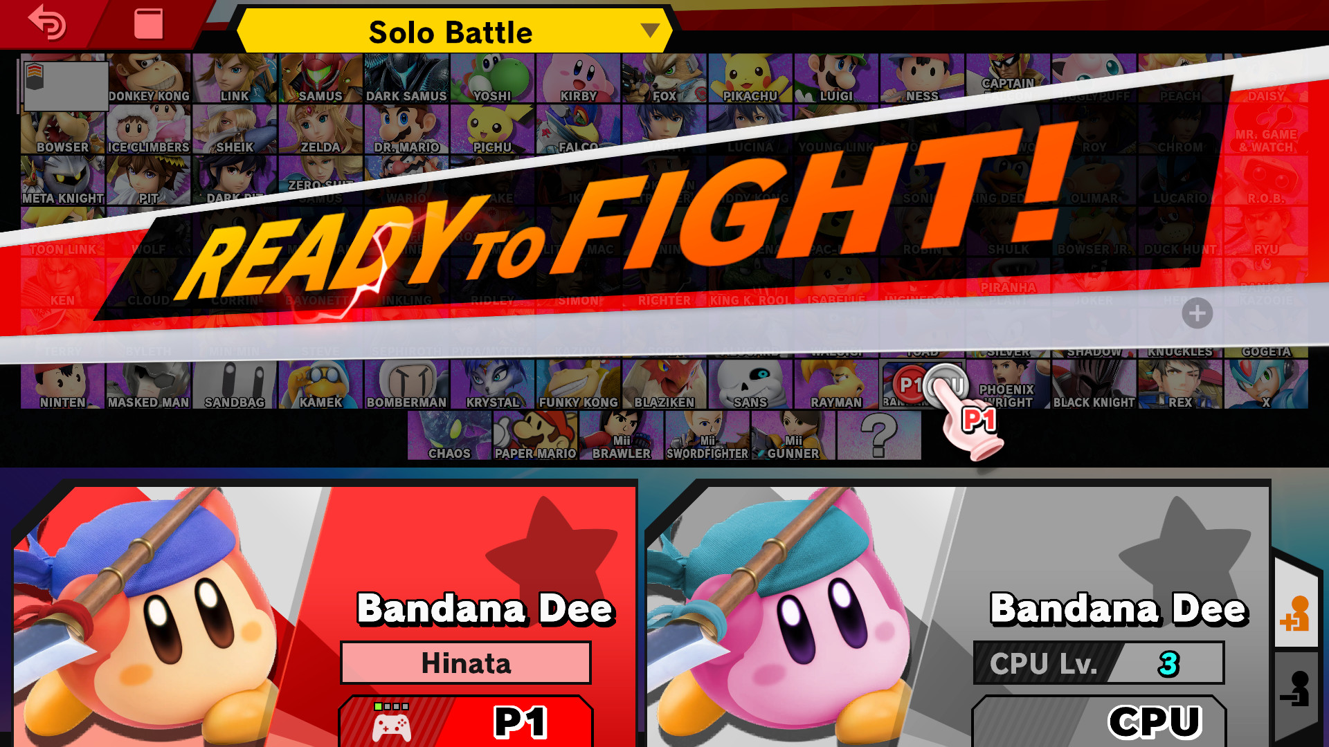 Air Riders UI for Bandana Dee Moveset Mod for Super Smash Bros ...