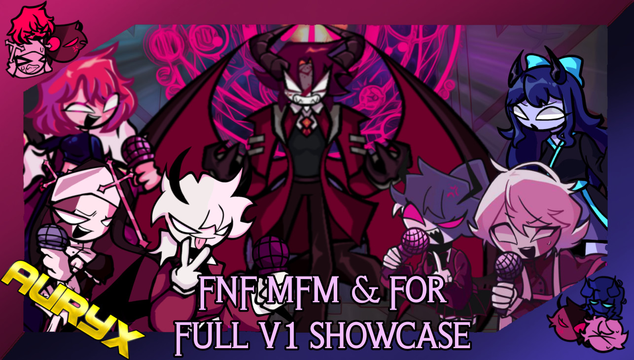 FNF MFM & FoR Retro covers v1 Mod for Friday Night Funkin' | FNF Mods