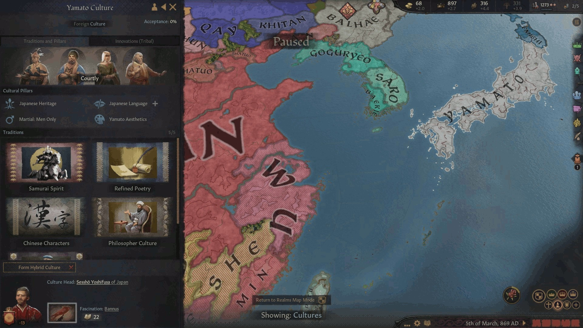 Asia Expansion Project AEP Mod for Crusader Kings III | CKIII Mods
