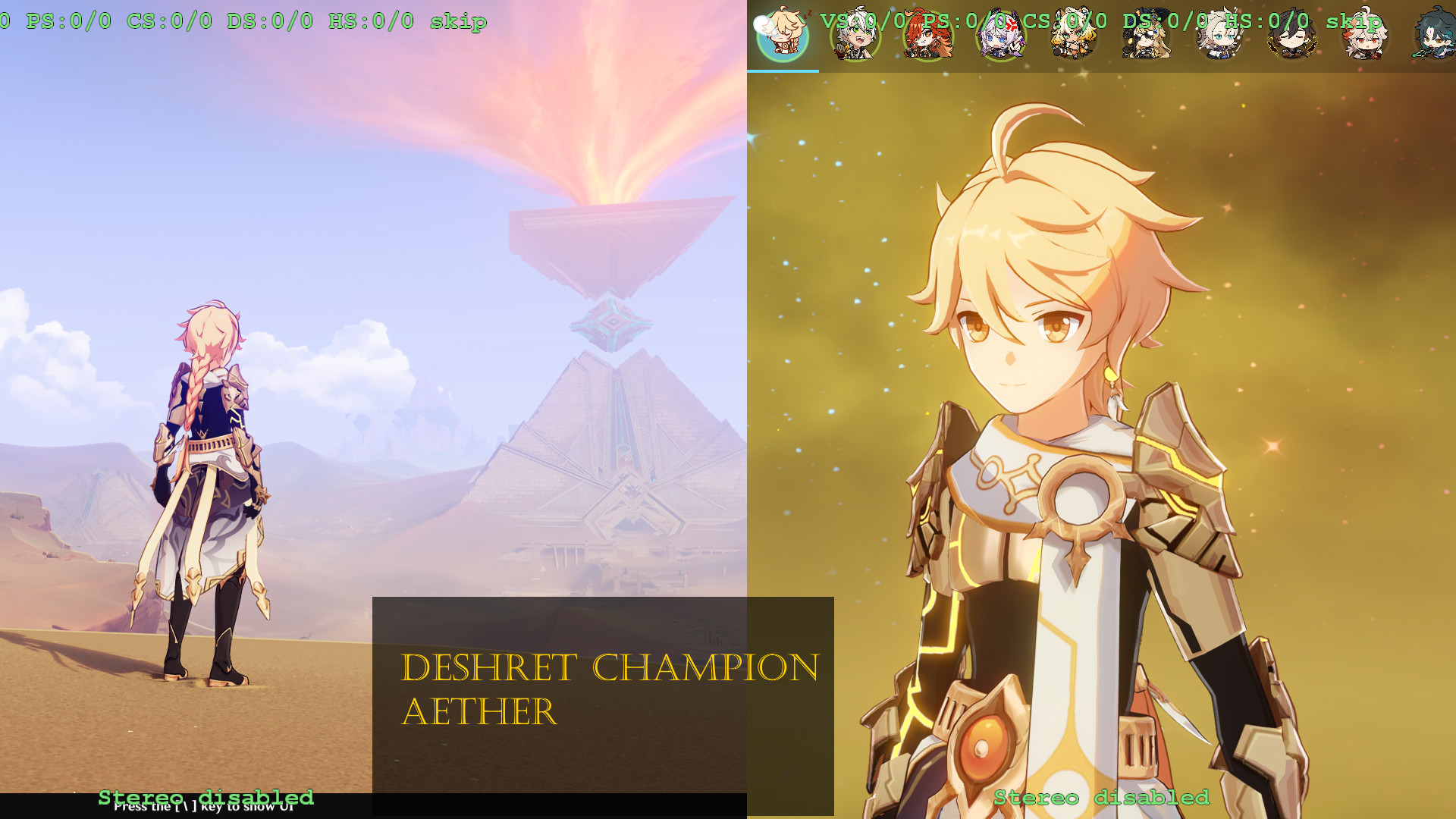 Deshret Champion Aether Mod for Genshin Impact | GI Mods