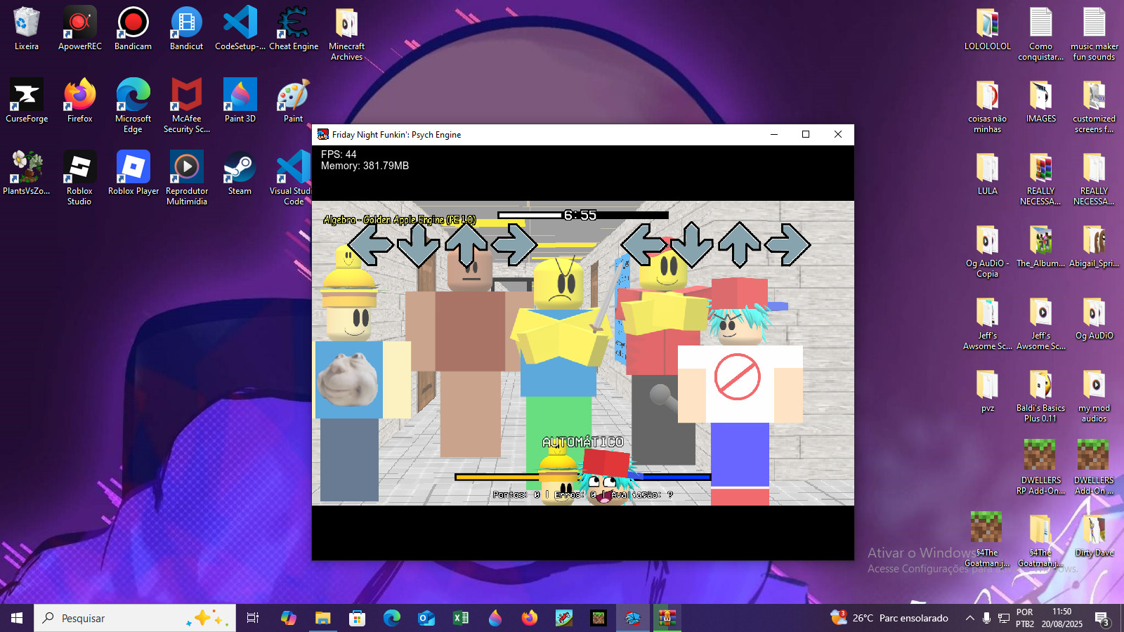 Algebra Noob Mod Is Finally Out!! Mod for Friday Night Funkin' | FNF Mods