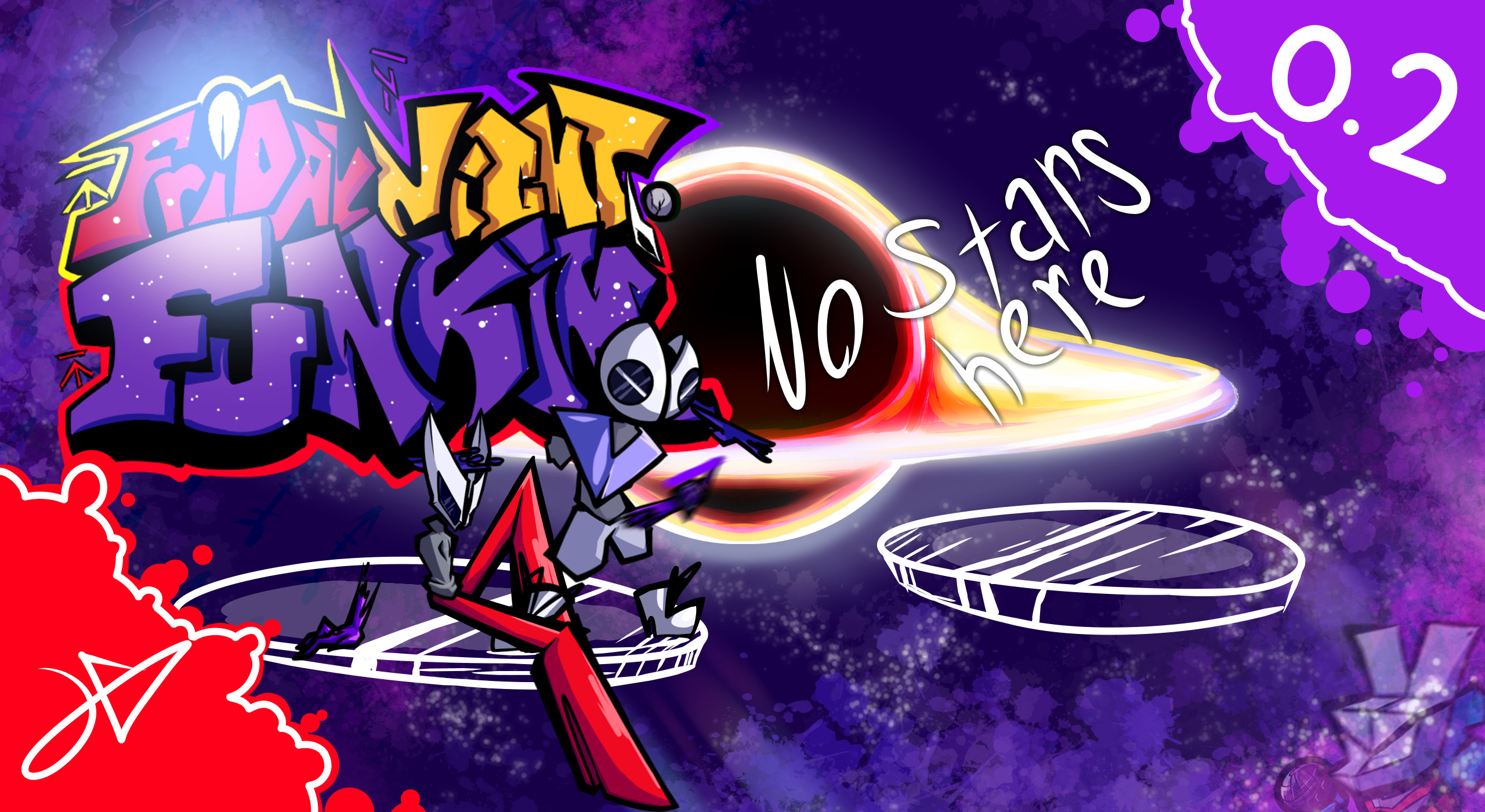 FNF: No stars here Ver. 0.2 Mod for Friday Night Funkin' | FNF Mods