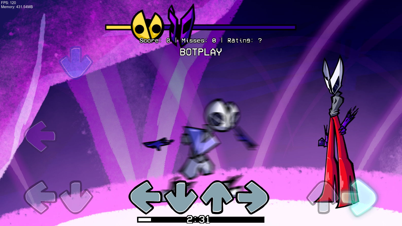 FNF: No stars here Ver. 0.2 Mod for Friday Night Funkin' | FNF Mods