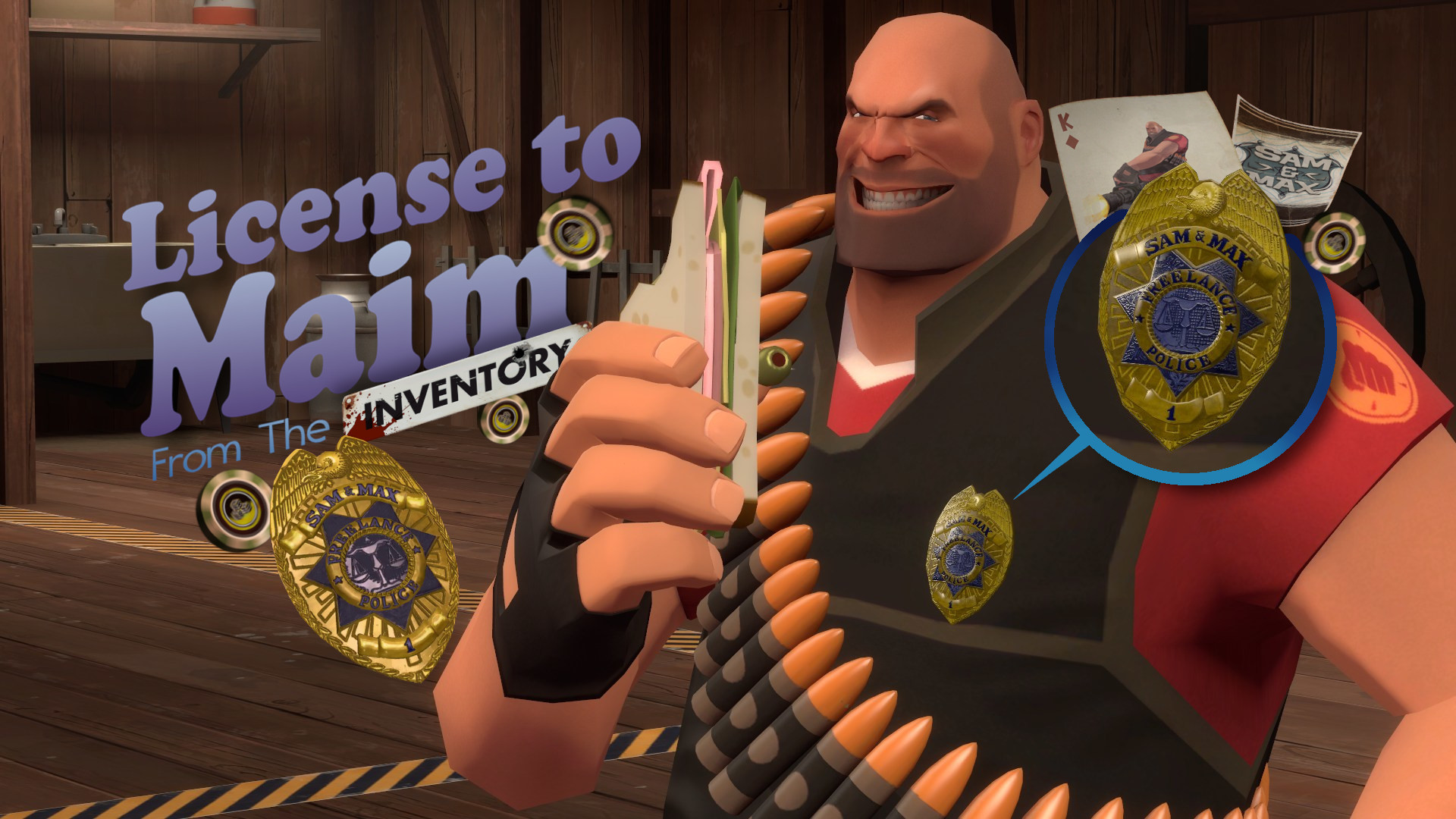 License to Maim of Poker Night Mod for Team Fortress 2 | TF2 Mods