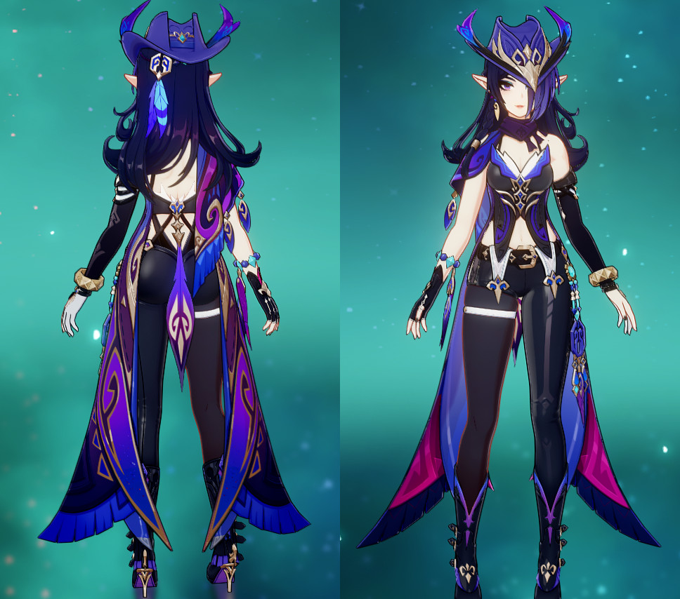 Recolors for Chasca Mod for Genshin Impact | GI Mods