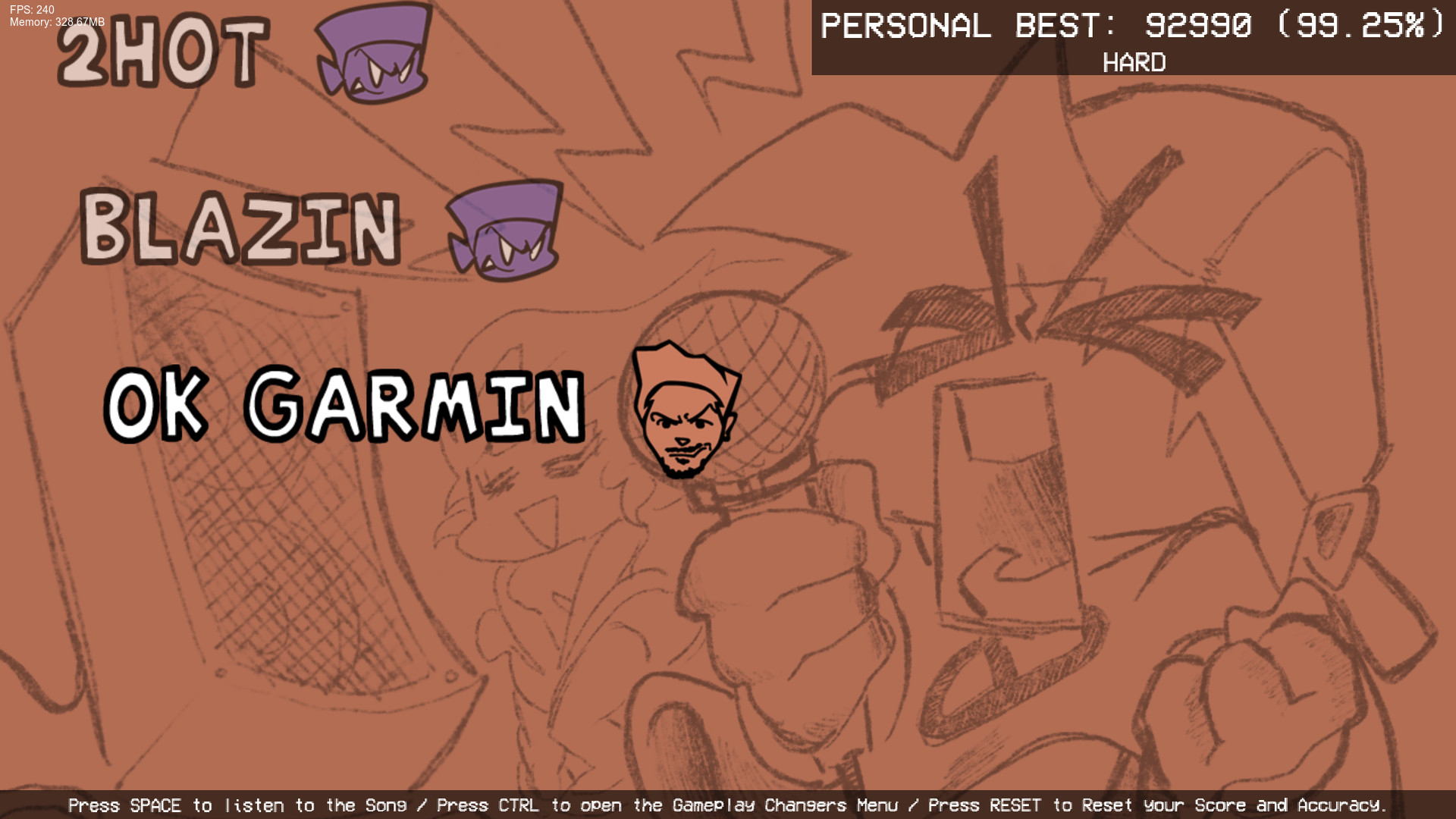 VS. Ok Garmin Mod for Friday Night Funkin' | FNF Mods
