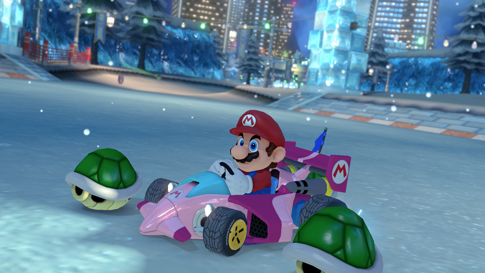 World-Styled GCN Sherbet Land Mod for Mario Kart 8 Deluxe | MK8D Mods