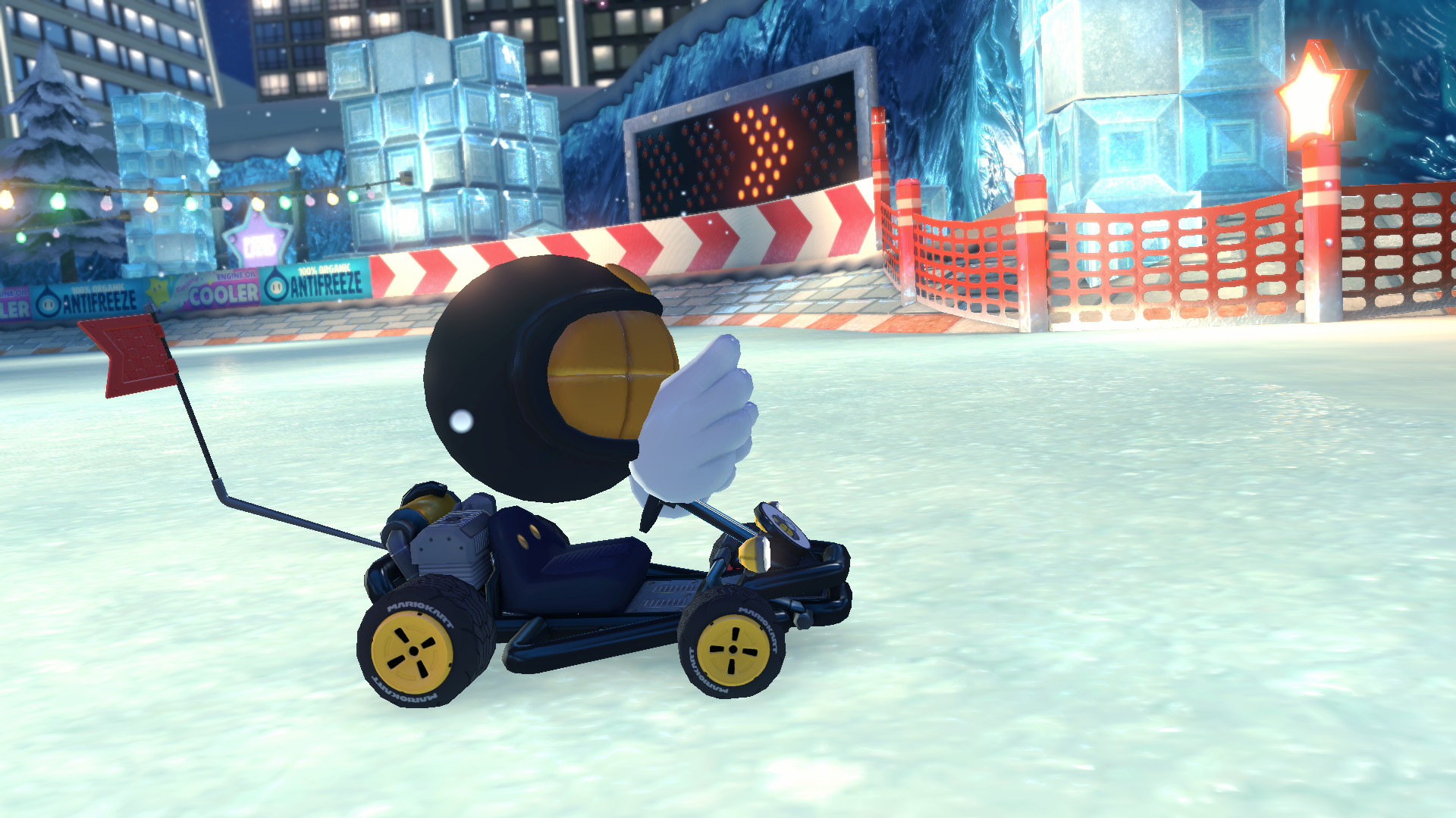 World-Styled GCN Sherbet Land Mod for Mario Kart 8 Deluxe | MK8D Mods