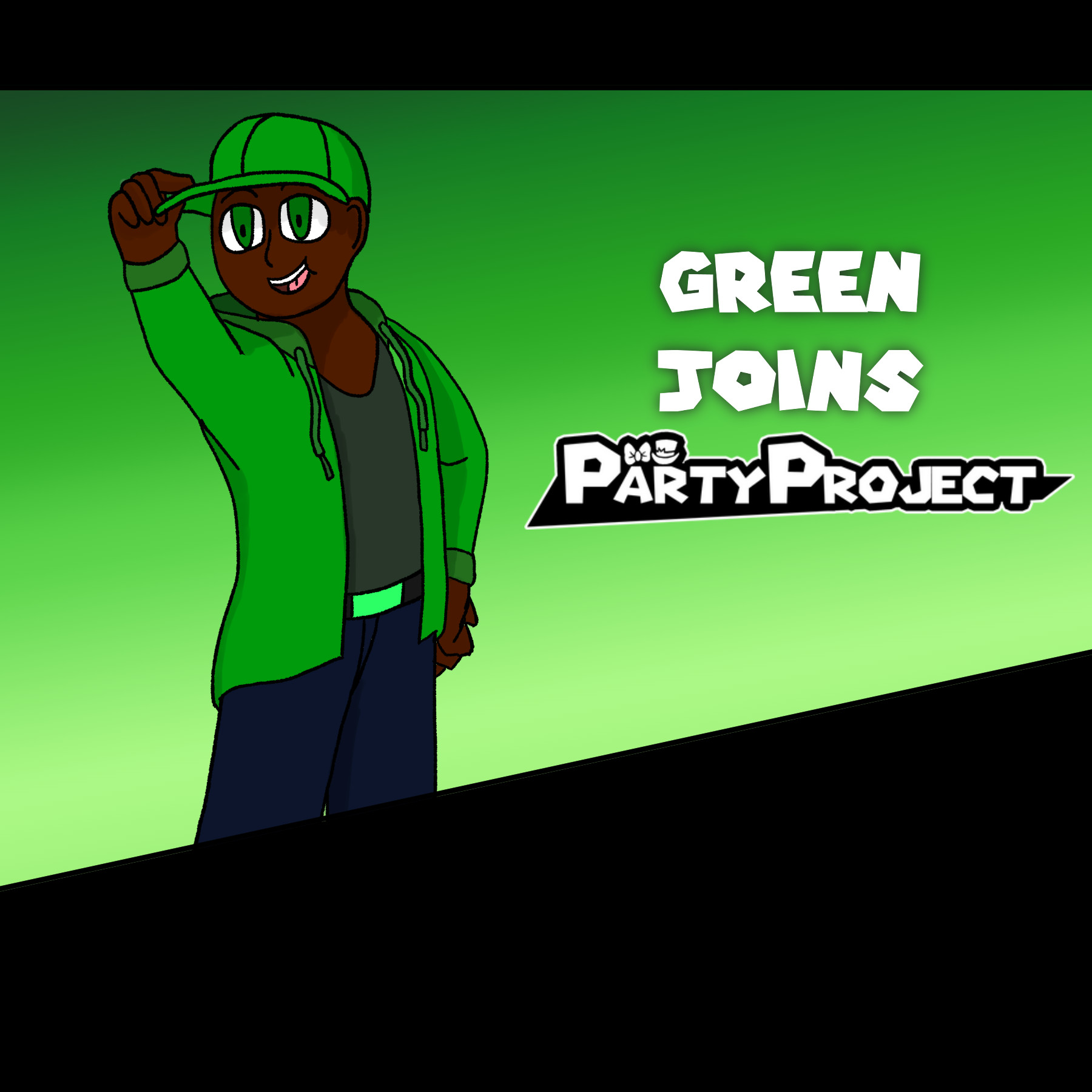 Green (OC) Mod for Party Project | PProject Mods