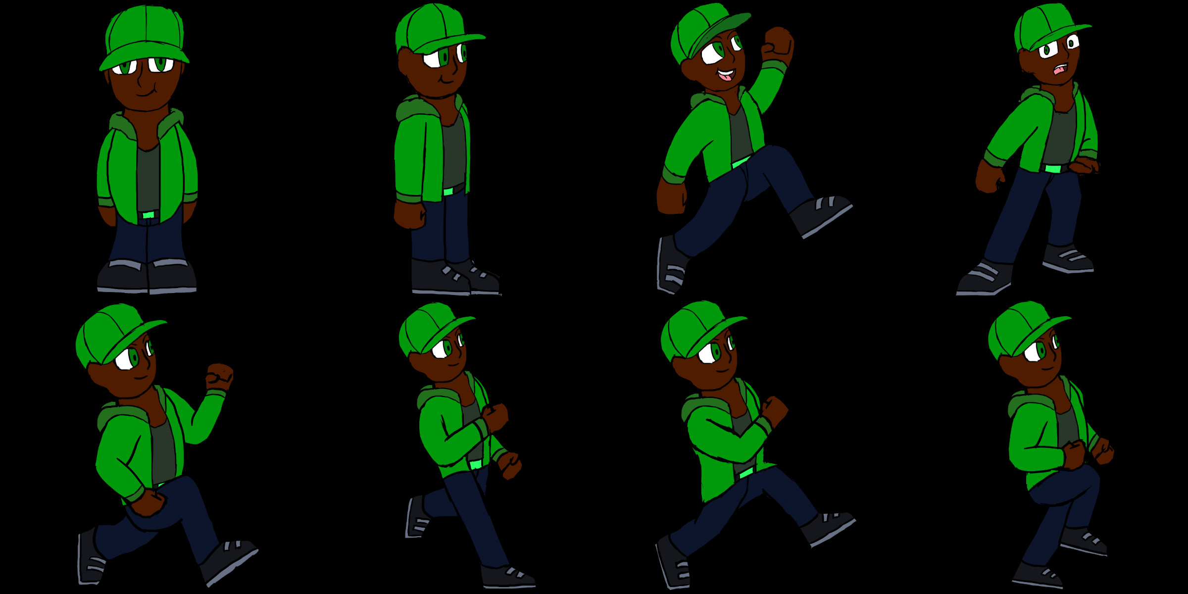 Green (OC) Mod for Party Project | PProject Mods