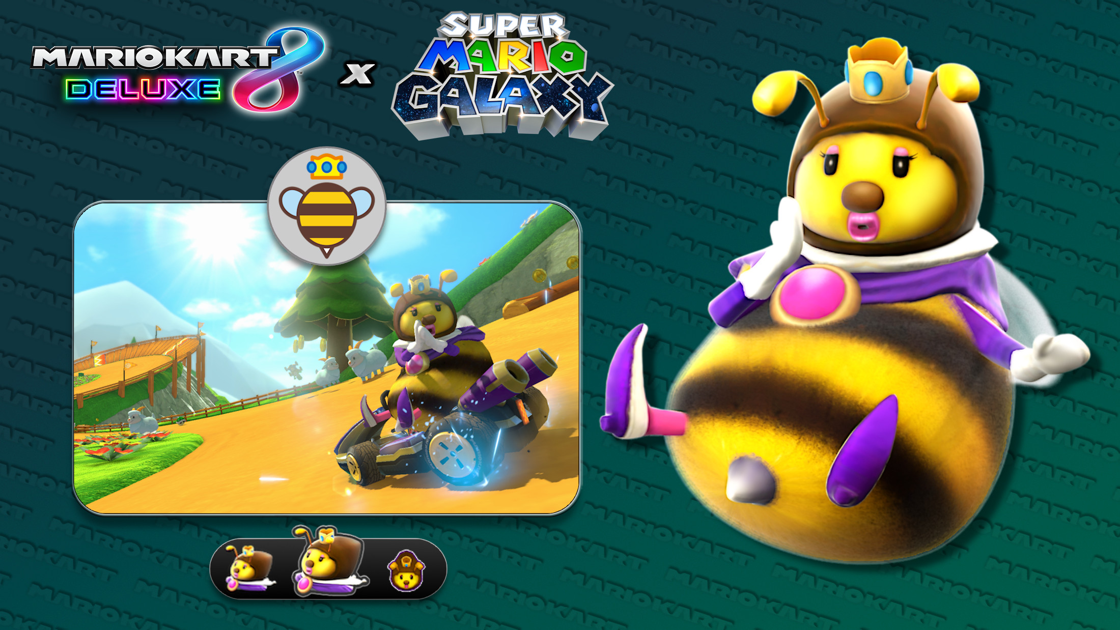 Mario Bee Queen