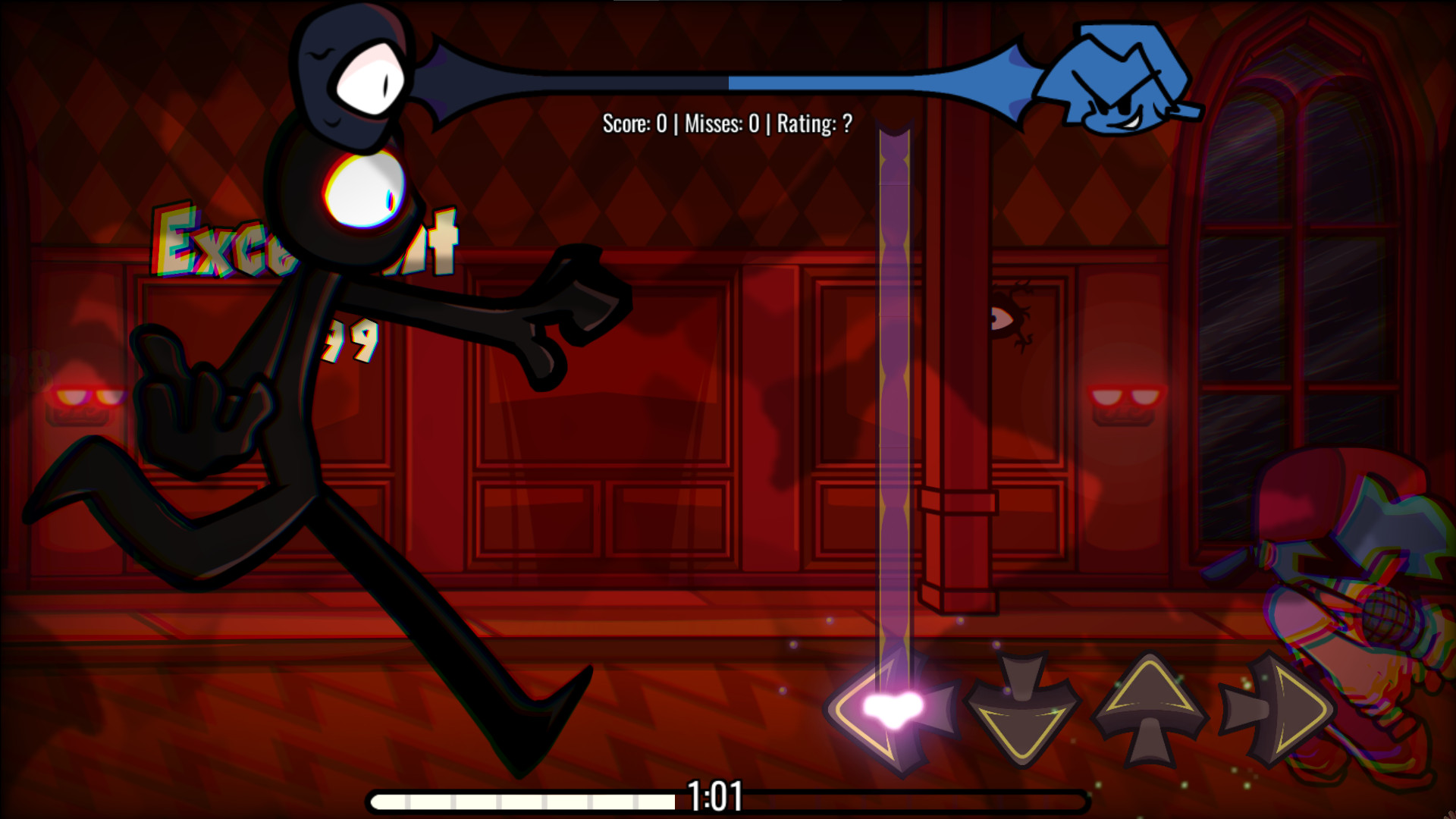 FNF : DOORS FLOOR 1 Mod for Friday Night Funkin' | FNF Mods